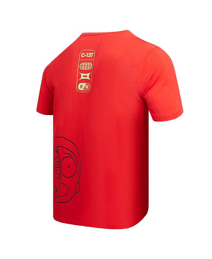 Freeze Max Men's Red Rick and Morty 90s Rave Rickvival T-Shirt - Macy's
