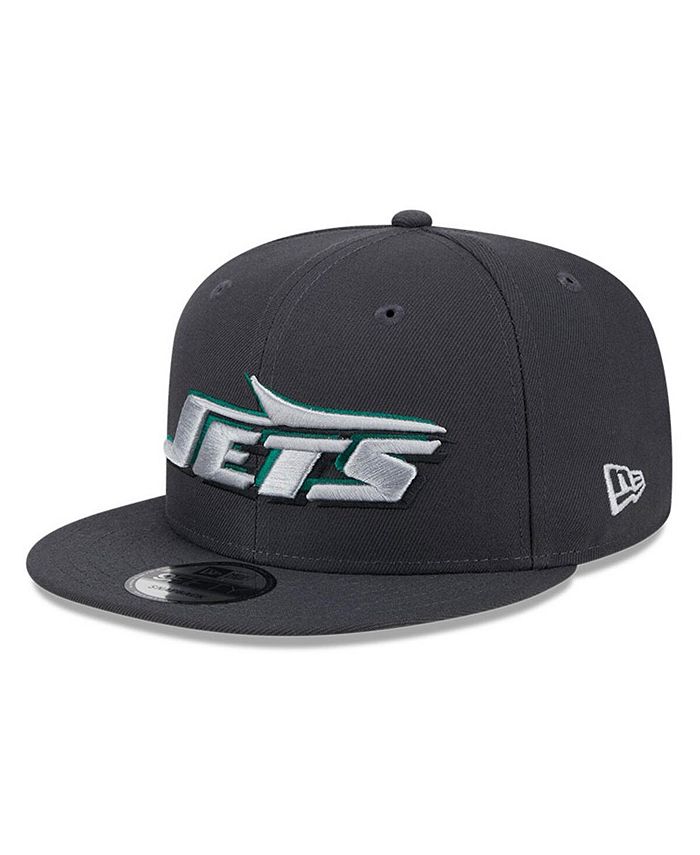 New Era Youth Graphite New York Jets 2024 NFL Draft 9FIFTY Snapback Hat ...