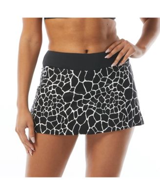 Beach House Sport Women's Emma Pull On Swim Skort With Giraffe Print ...