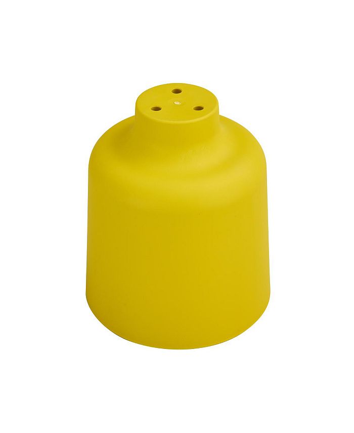 Simplie Fun Yellow Side Table Small Space Stylish And Versatile Plastic ...