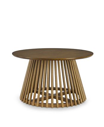 Simplie Fun Versatile Minimalist Coffee Table, Modern Solid Wood Nordic ...