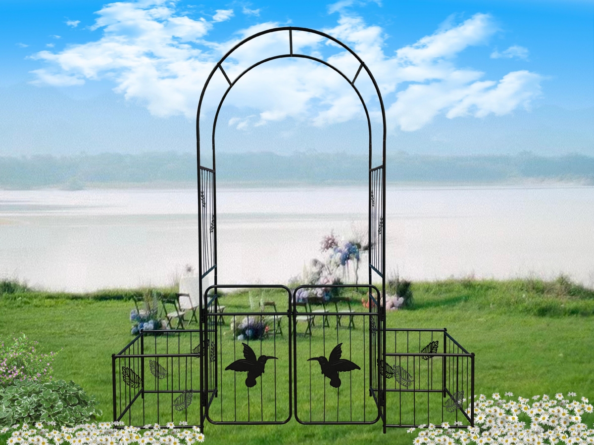 Click here for Streamdale Furniture Metal Garden Arch for Support... prices
