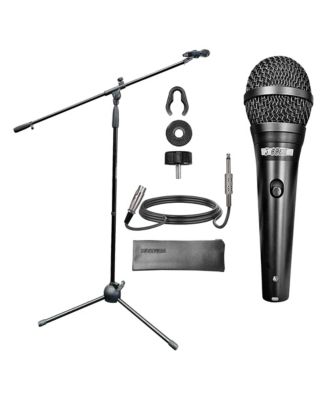 5 Core Microphone Stand Adjustable + Premium Vocal Dynamic Mic Combo ...