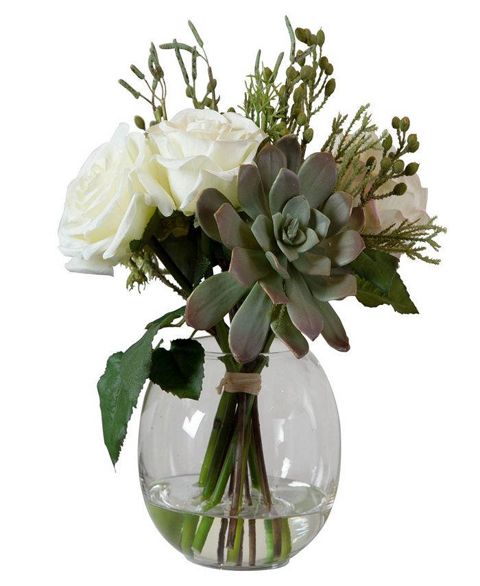 Uttermost Belmonte Floral Bouquet - Macy's