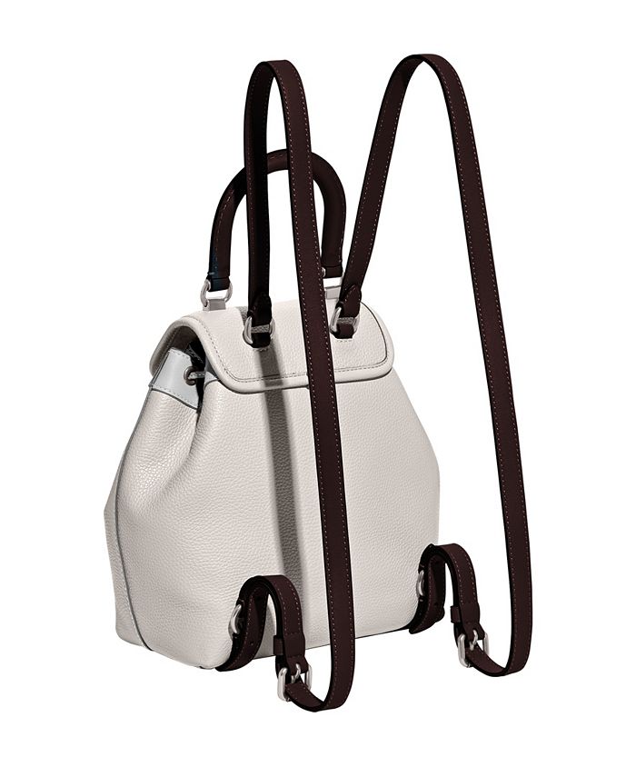 COACH Riya 21 In Colorblock Backpack - Macy's