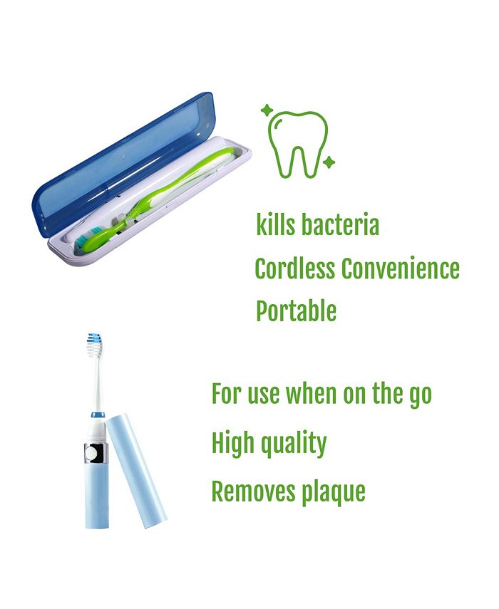 PURSONIC On-the-Go Oral Care Bundle: UV Toothbrush Sanitizer & Sonic Toothbrush - Macy's