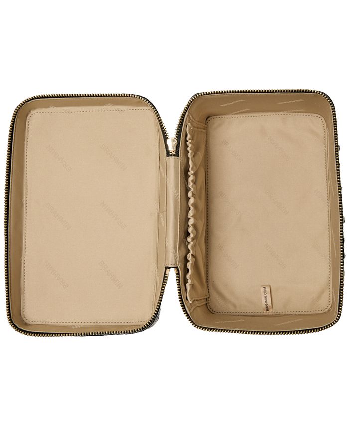 Brahmin Charmaine Small Leather Cosmetic Case - Macy's