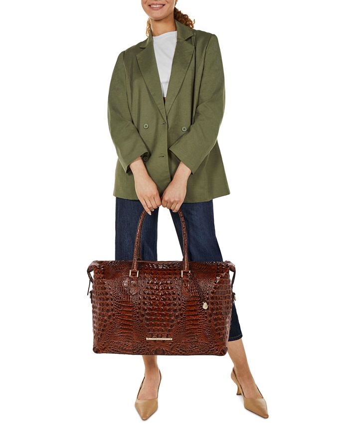Brahmin Duxbury Leather Travel Weekender - Macy's