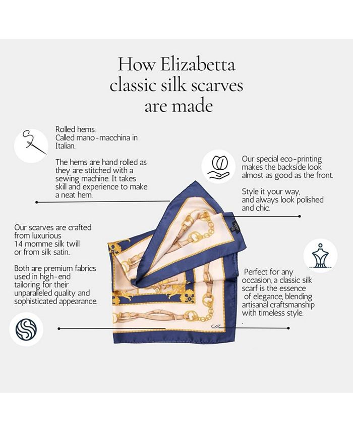 Elizabetta Malta - Silk Foulard for Women - Macy's