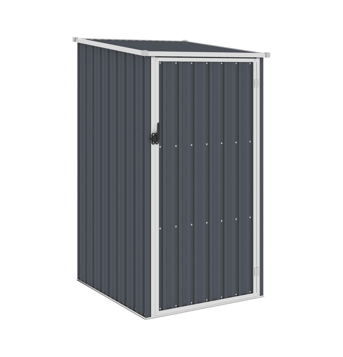 Click here for vidaXL Garden Shed Anthracite 34.3x38.6x62.6 Galva... prices