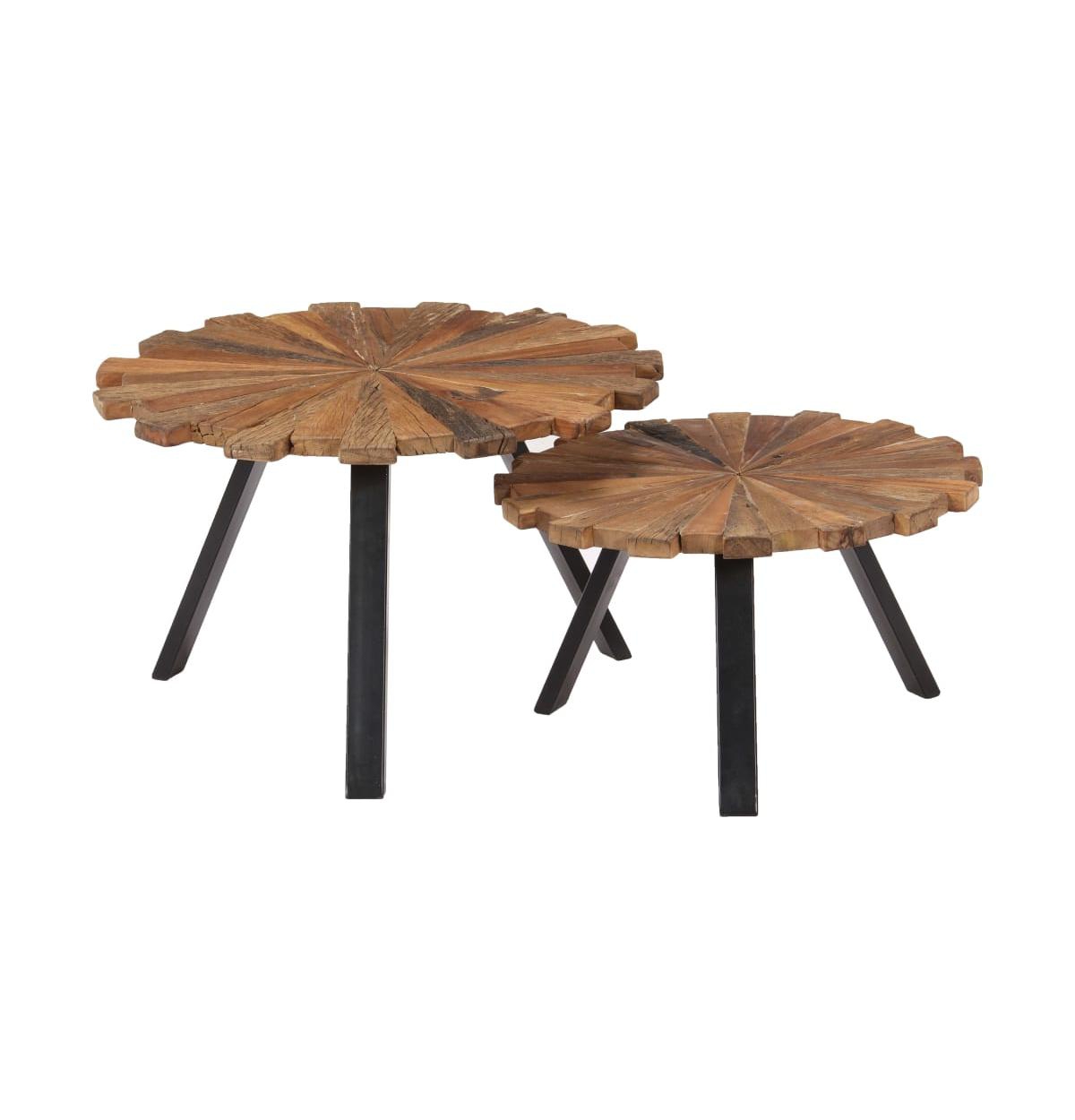 Click here for vidaXL Coffee Tables 2 pcs Solid Reclaimed Wood -... prices