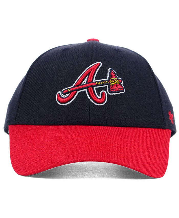 '47 Brand Atlanta Braves MVP Curved Cap - Macy's