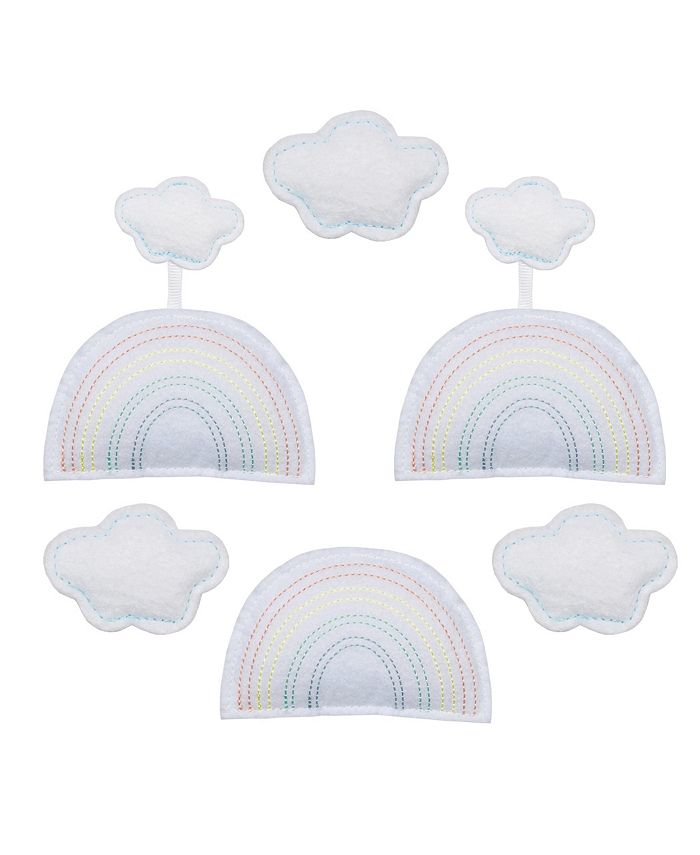 Trend Lab Rainbow Clouds Musical Mobile - Macy's