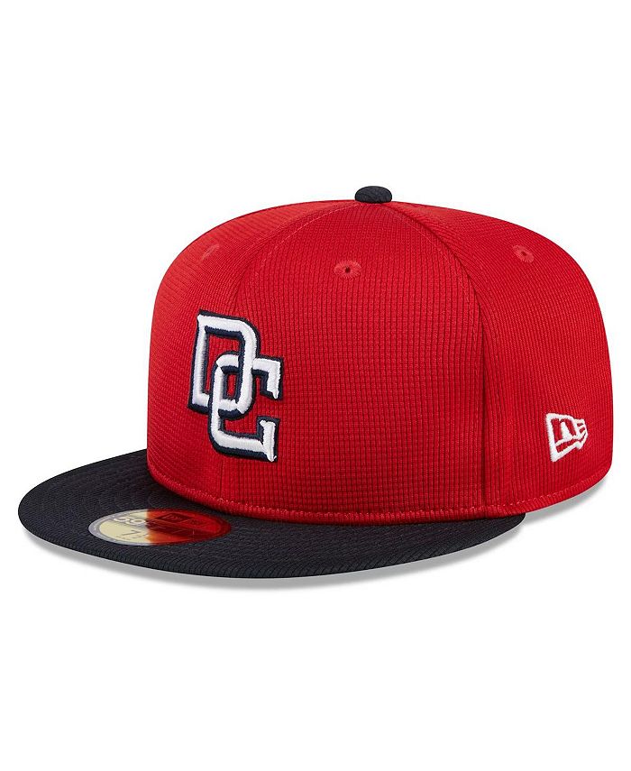 New Era Men's Red Washington Nationals 2024 Batting Practice 59FIFTY ...