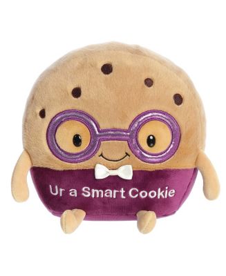 Aurora Small Ur A Smart Cookie JUST SAYIN' Witty Plush Toy Brown 8 ...