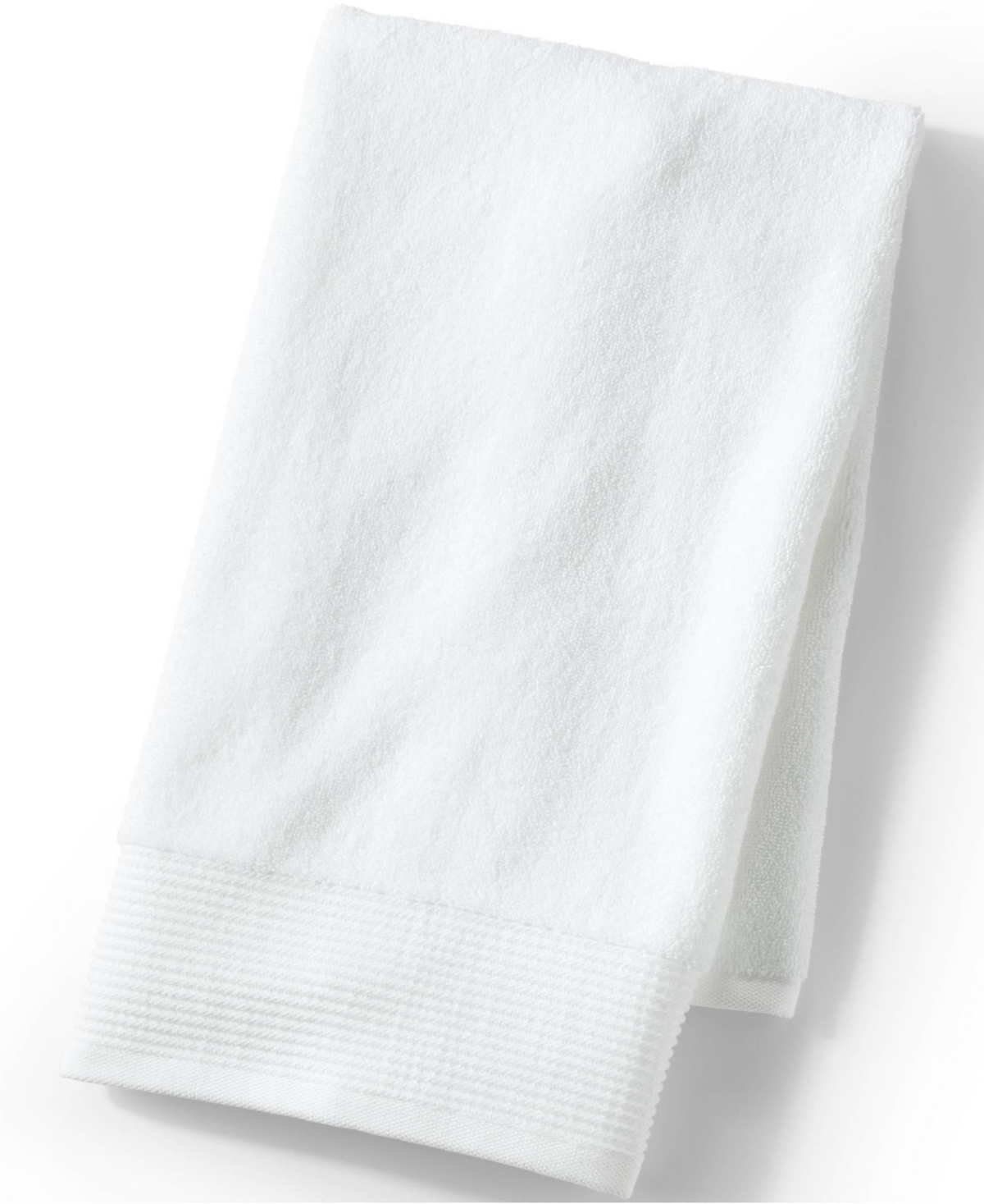 Click here for Lands End Turkish Luxe Hand Towel - White prices