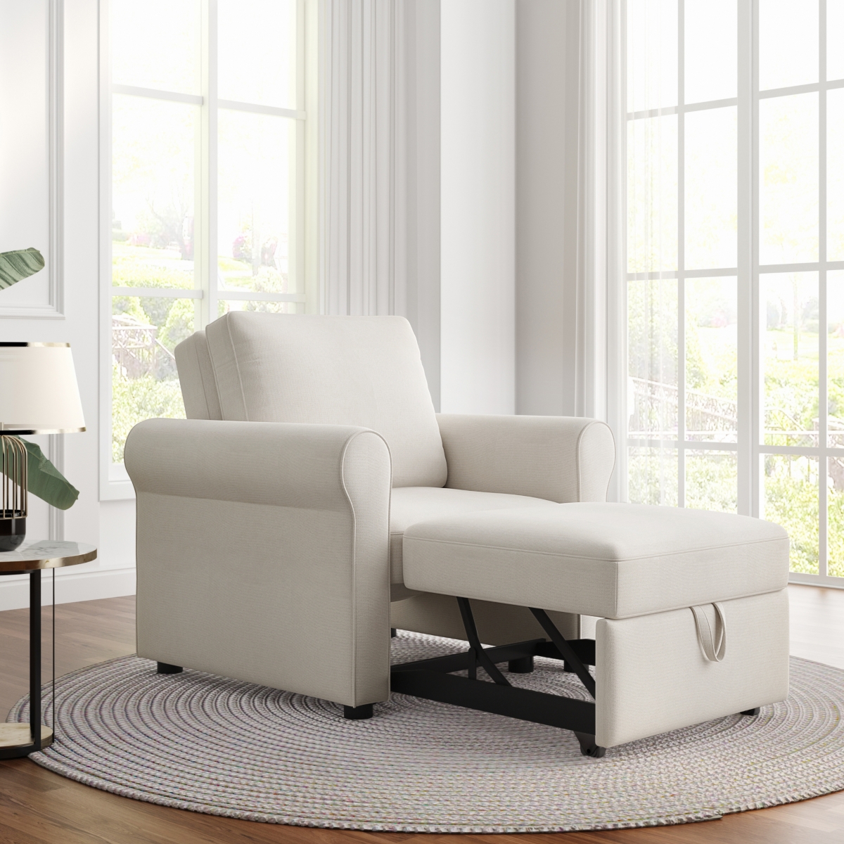 Click here for Streamdale Convertible 3-in-1 Chair Bed for Adults... prices