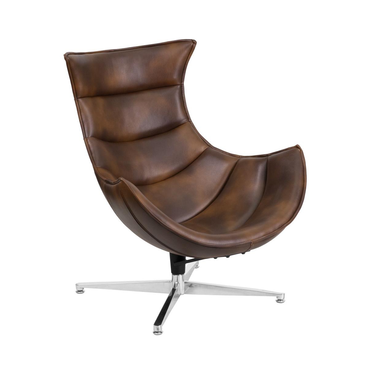 Click here for Merrick Lane Pavel Contoured Swivel Accent Chair W... prices