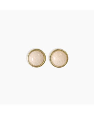 sanctuaire Round Serenity Stone Studs - Macy's