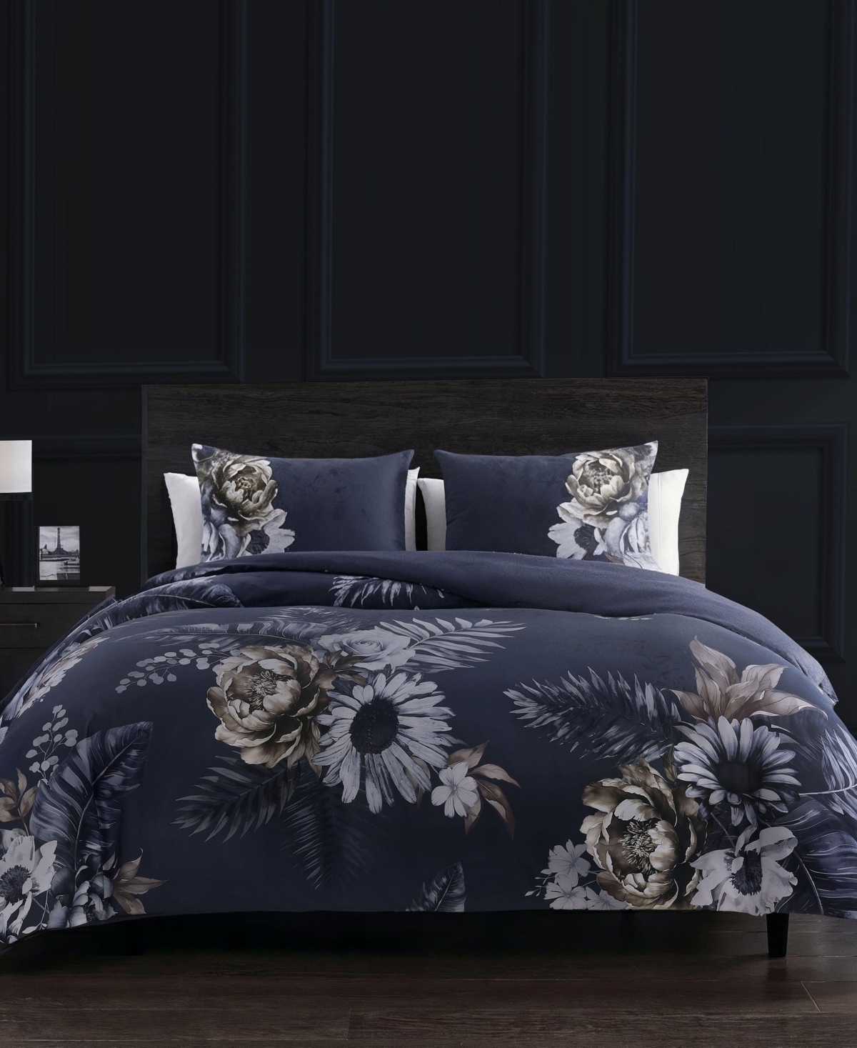 Click here for Bebejan Daisy Blue 200 Thread Count 100 Cotton Sat... prices