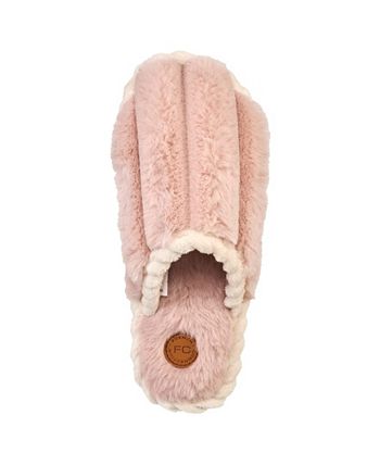 French Connection Women's Fluffy Textured Slipper - Macy's