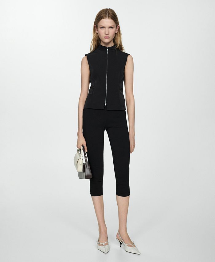 MANGO Women's Capri Leggings - Macy's