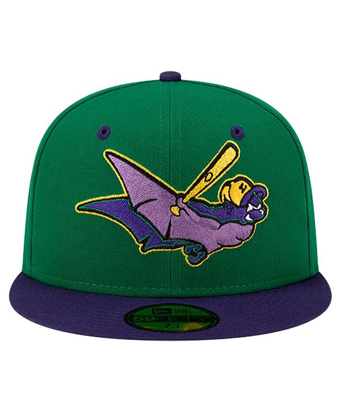 New Era Men's Green Louisville Bats Theme Night Riverbats 59FIFTY ...