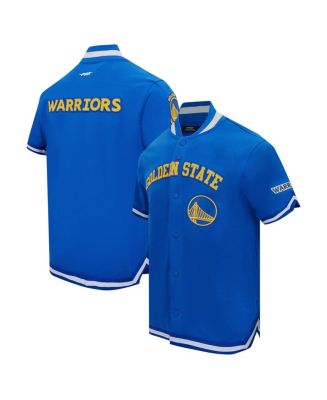 Pro Standard Men's Royal Golden State Warriors Classic Warm-Up Full ...