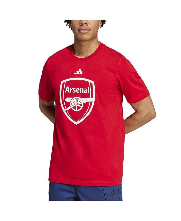 adidas Men's Red Arsenal DNA T-Shirt - Macy's