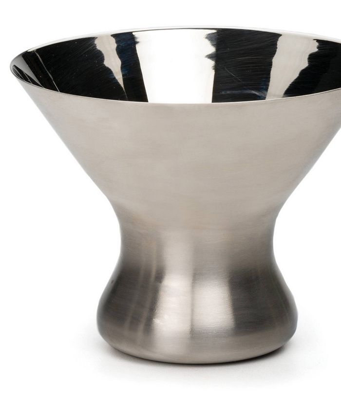 RSVP International Endurance Stainless Steel Stemless Martini Glass ...