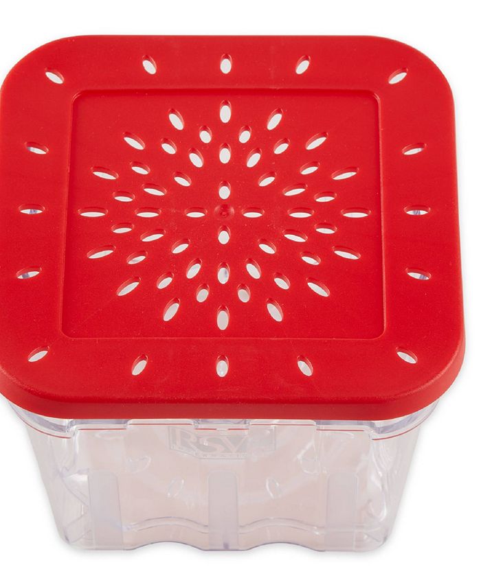 RSVP International 2 Piece Bisphenol A-Free Plastic Berry Keeper Set ...
