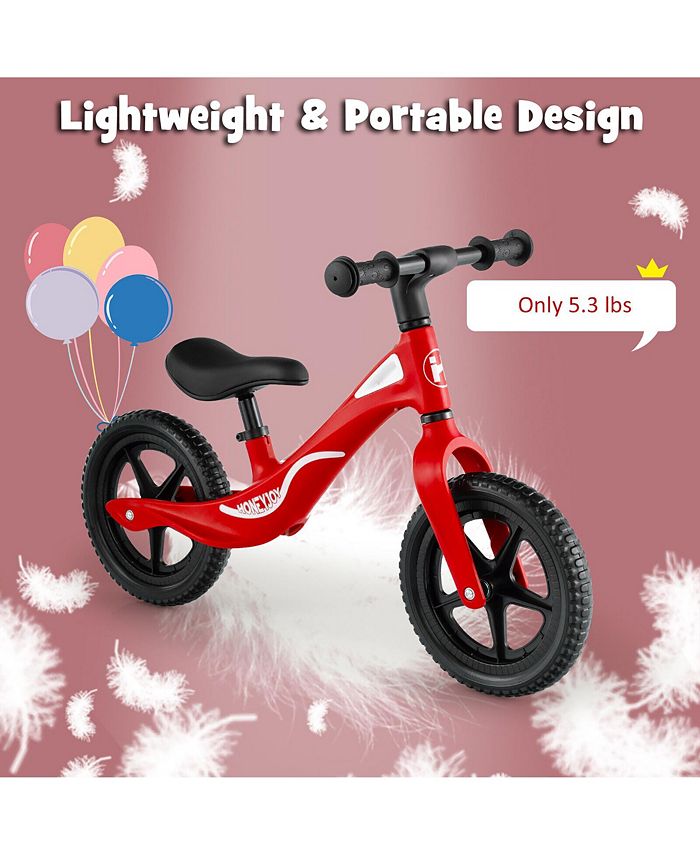Gymax Kids Balance Bike Lightweight Toddler Bicycle with Rotatable ...