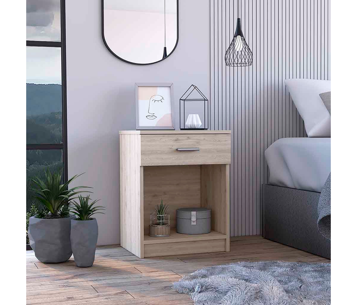 Click here for Streamdale Eco Nightstand  Superior Top  One Drawe... prices
