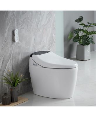 Smart Bidet Toilet with Remote Control & Auto Functions