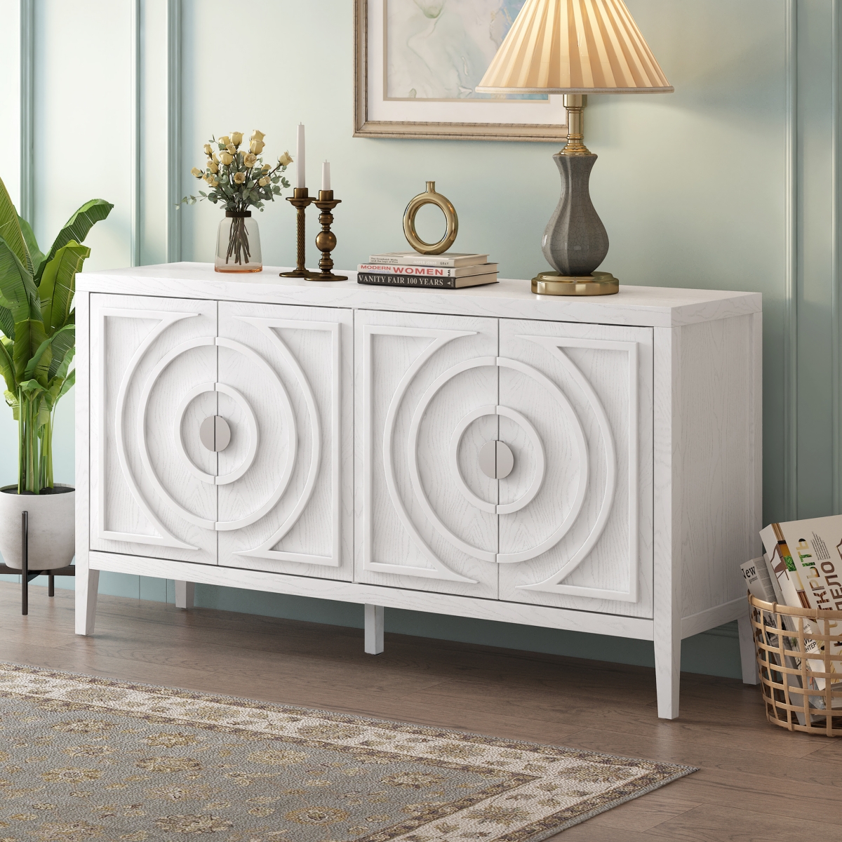 Click here for Streamdale Vintage Sideboard Door with Retro Groov... prices