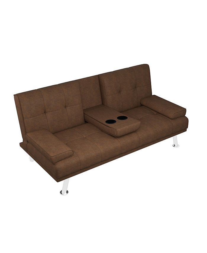 Simplie Fun Sofa Lie Function Sofa:Foldable Sofa Bed Sofa Bed - Macy's