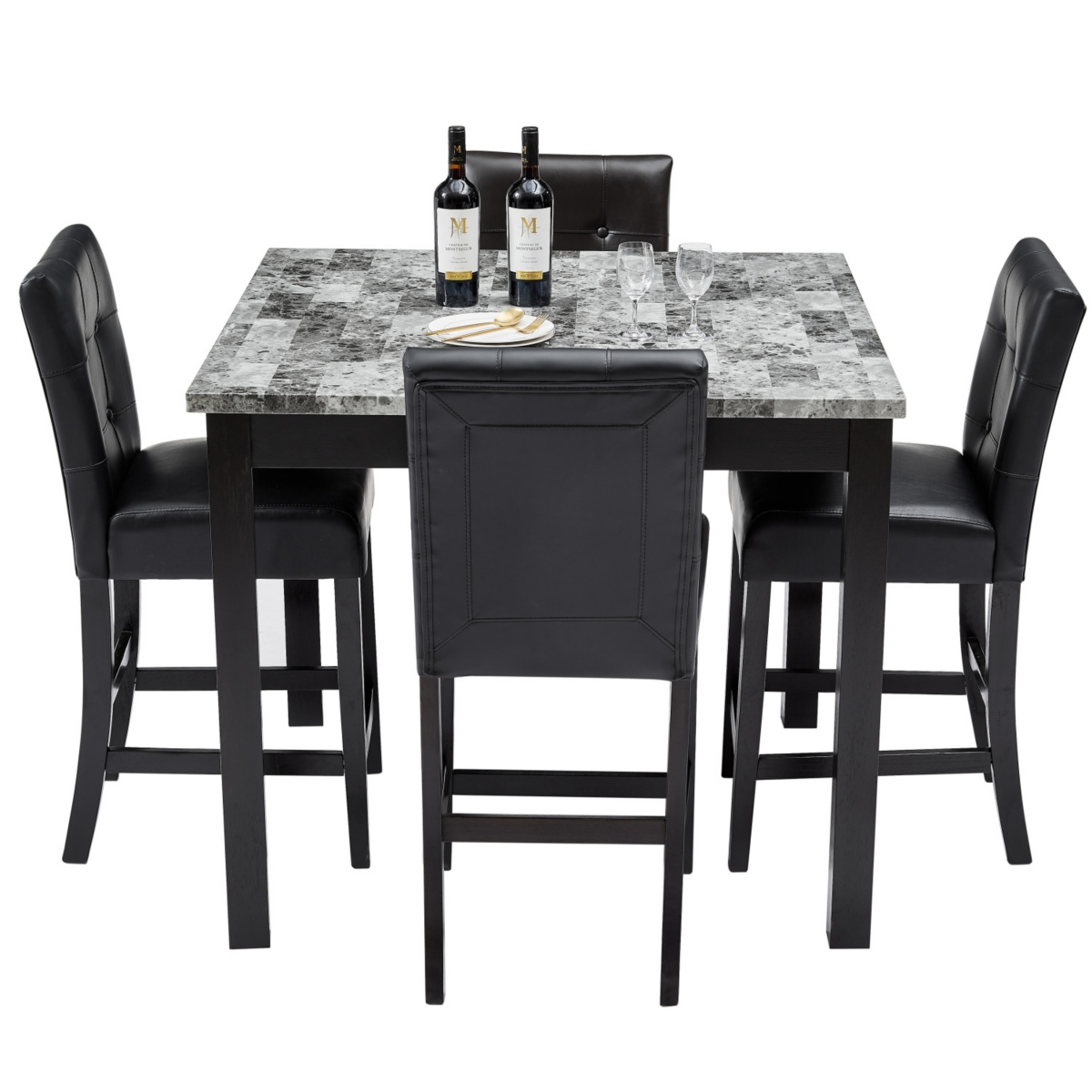 Click here for Simplie Fun Nordic Square Dining Table And Chair -... prices