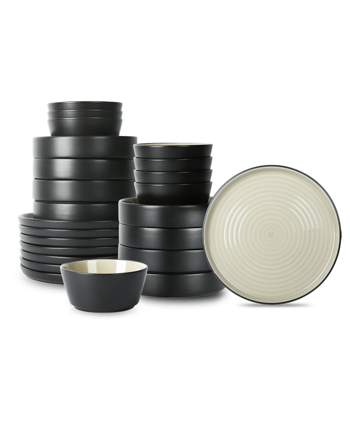 Click here for Stone Lain Elica 24 Pc. Dinnerware Set  Service fo... prices
