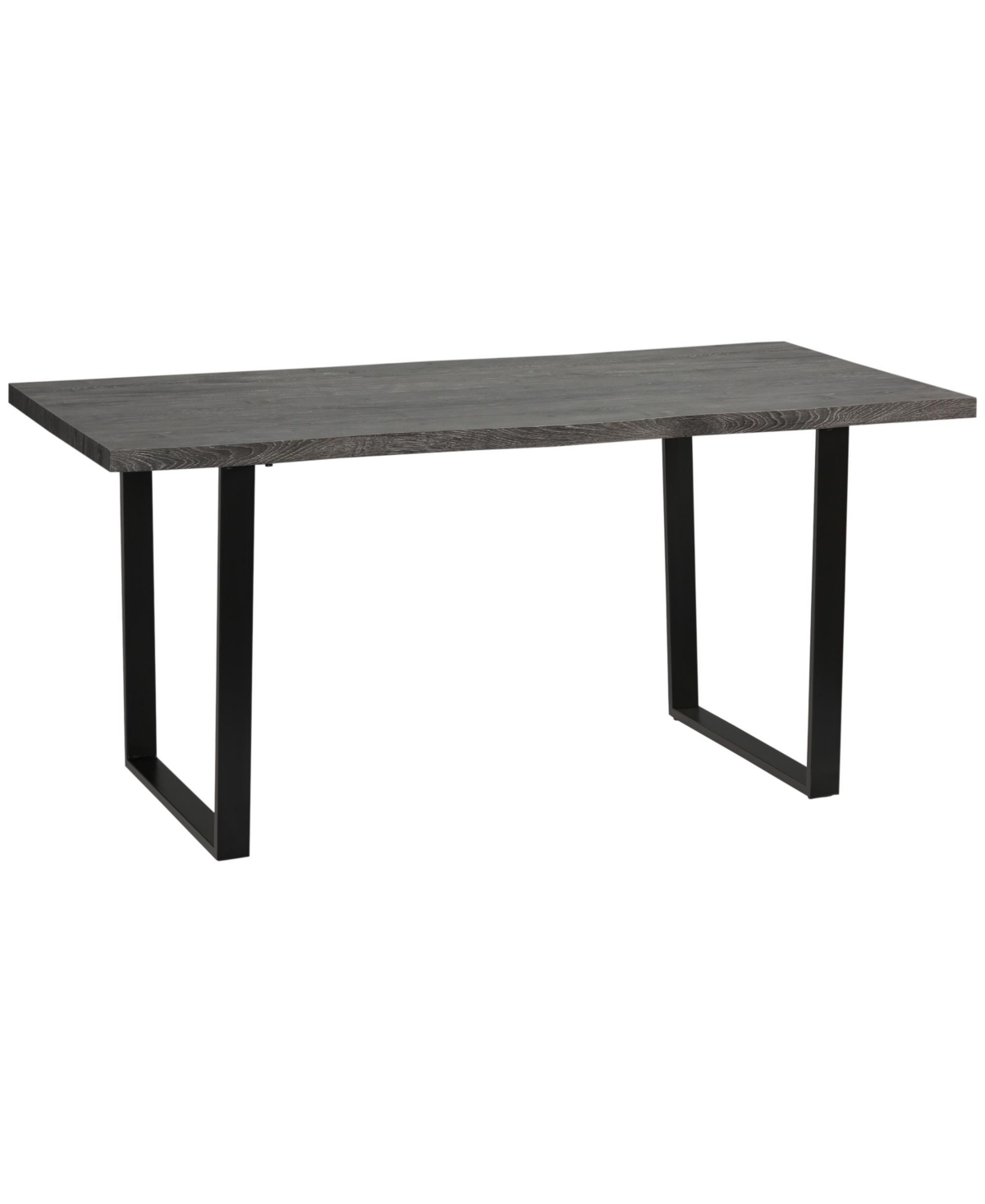 Click here for Homcom Wavy-Edge Modern Dining Table for 6 People... prices