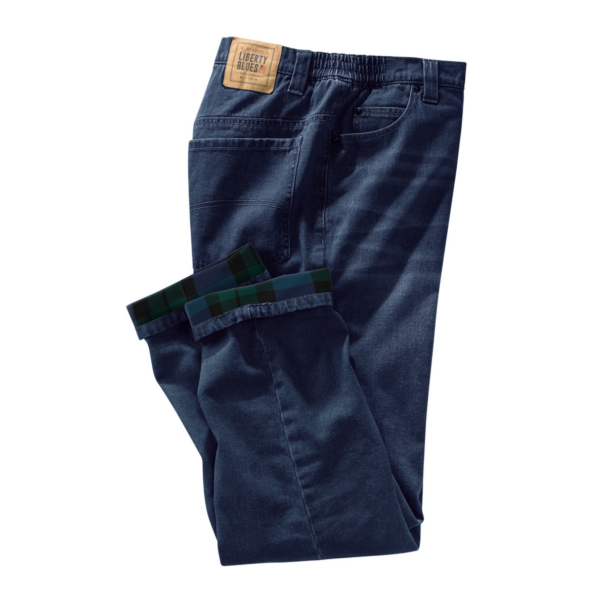 Click here for Liberty Blues Big & Tall by KingSize Flannel-Lined... prices