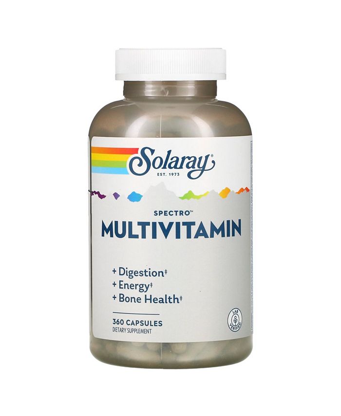 Solaray Spectro Multivitamin - 360 Capsules - Macy's