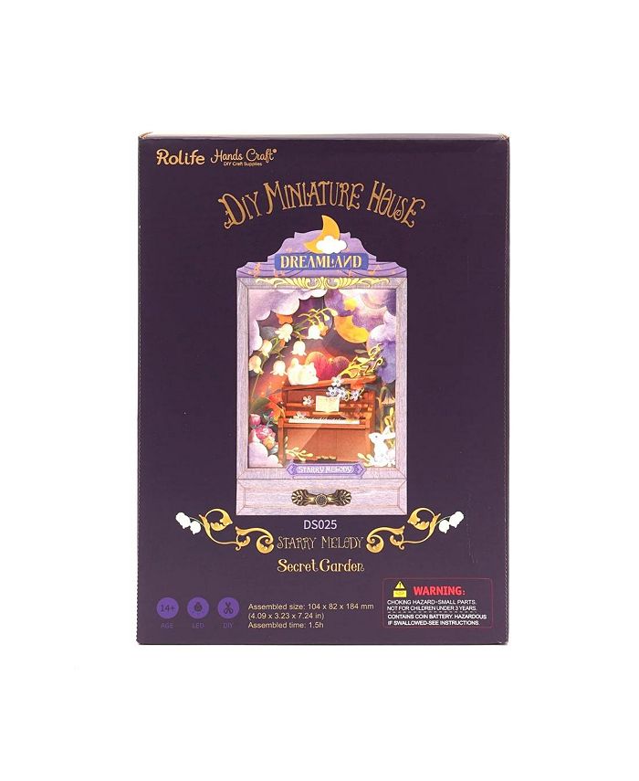 Flash Popup DIY 3D Box Theater Puzzle Starry Melody 42pcs - Macy's