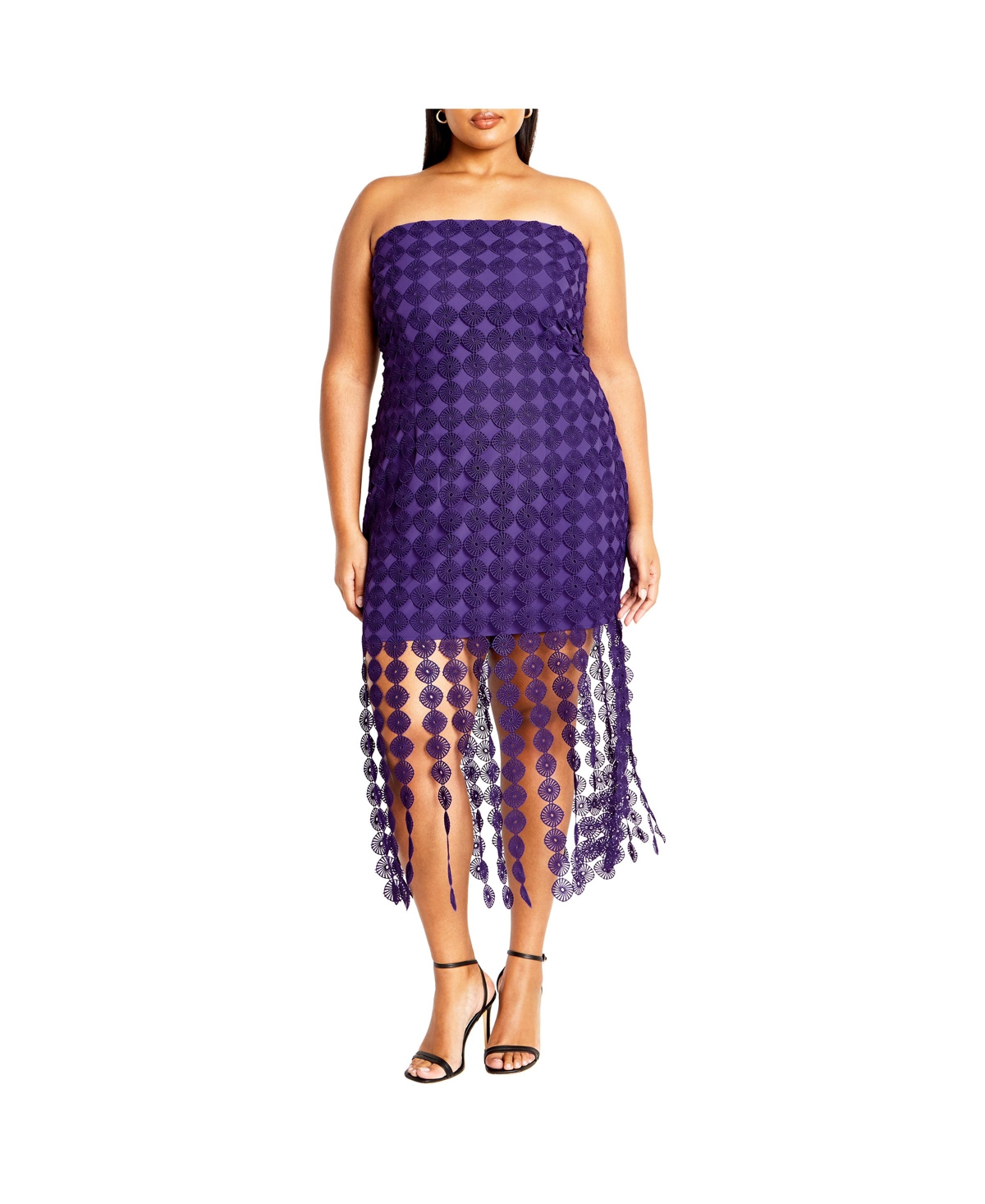 Click here for City Chic Plus Size Ebony Dress - Lotus prices