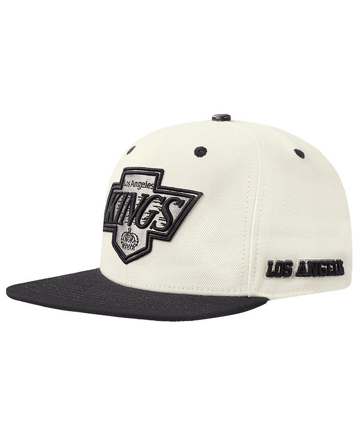 Pro Standard Men's Cream Los Angeles Kings Retro Classic Logo Snapback ...