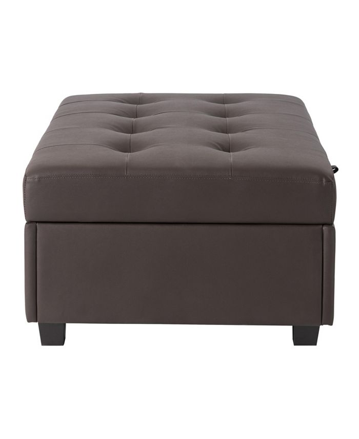 Amber & Emily Extra Large Storage Ottoman - Macy's