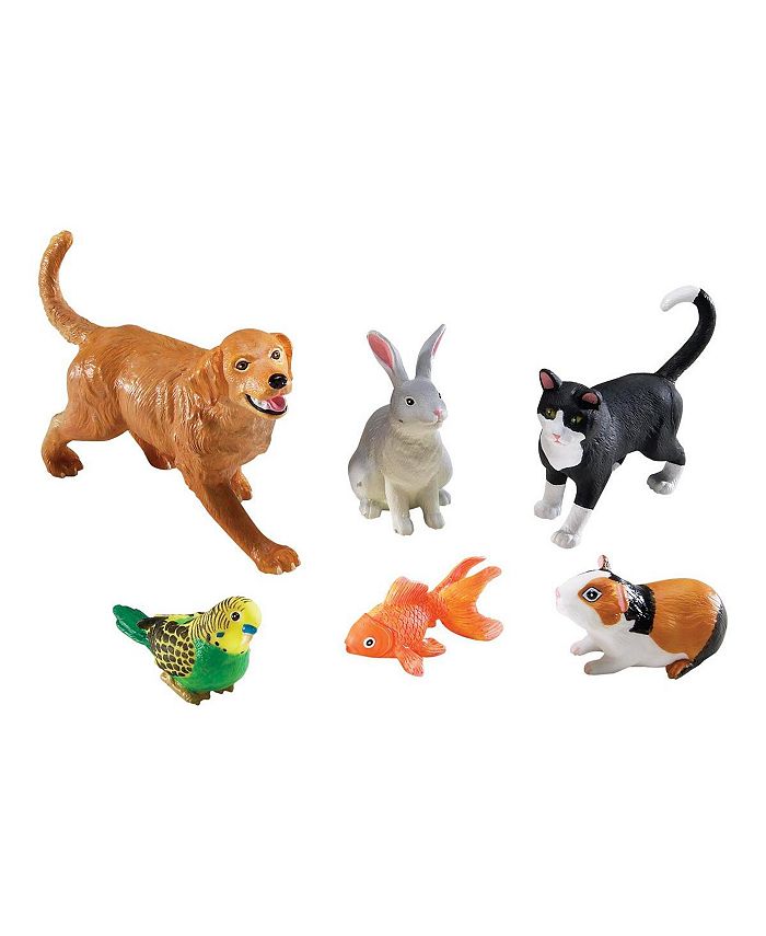 Kaplan Early Learning Company Jumbo Animals Set of 18 - Farm, Jungle ...