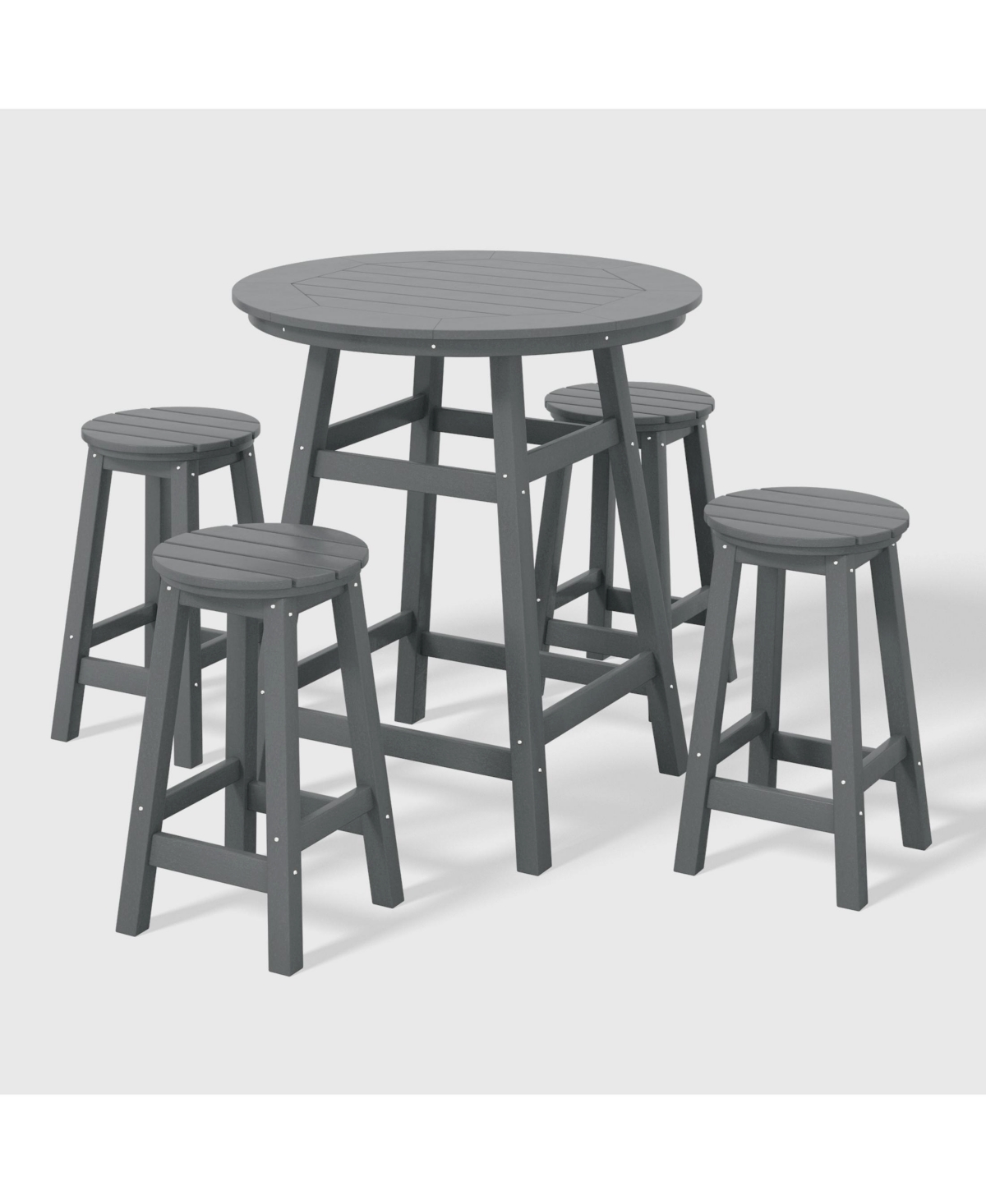 Click here for WestinTrends 5-Piece Hdpe Outdoor Patio Dining Bar... prices