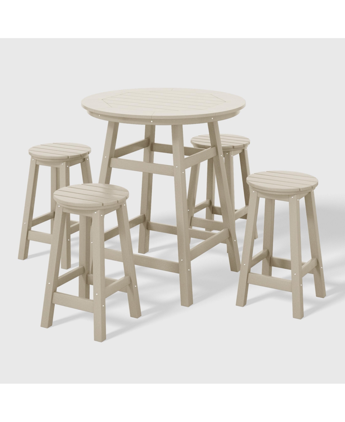 Click here for WestinTrends 5-Piece Hdpe Outdoor Patio Dining Bar... prices