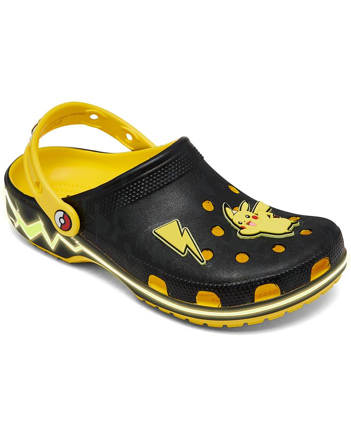 Crocs Pokemon Toddler Kids’ Pikachu Classic Clogs from Finish Line - Macy's