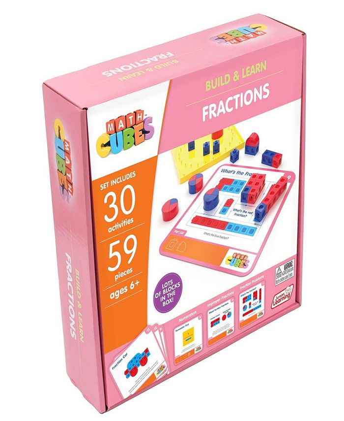 Junior Learning Mathcubes - Fractions Activity Set - Macy's